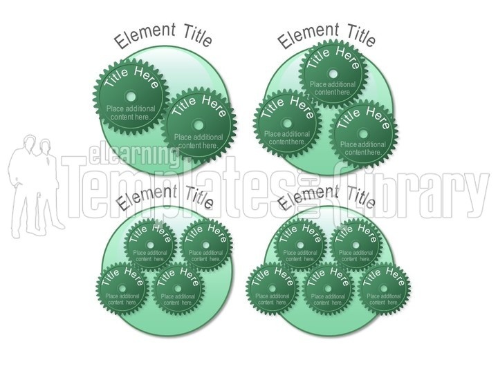 Gear Graphics Graphic for PowerPoint Presentation Templates