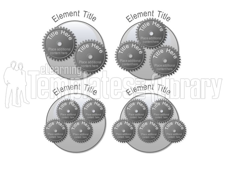 Gear Graphics Graphic for PowerPoint Presentation Templates
