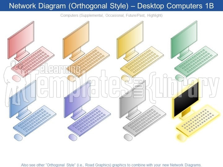 Network Diagrams Graphic for PowerPoint Presentation Templates