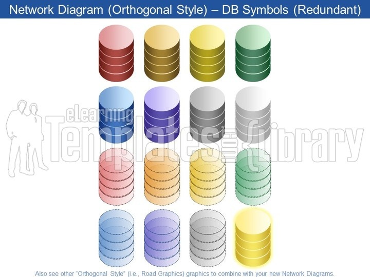 Network Diagrams Graphic for PowerPoint Presentation Templates
