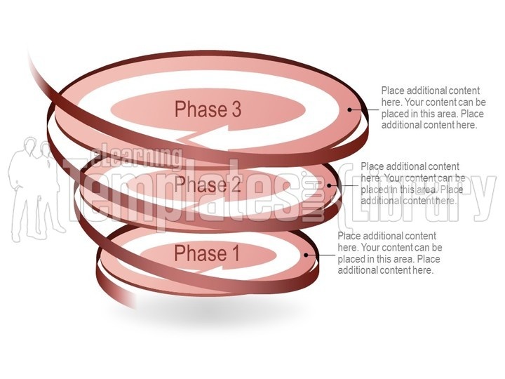 Spiral Graphics Graphic for PowerPoint Presentation Templates