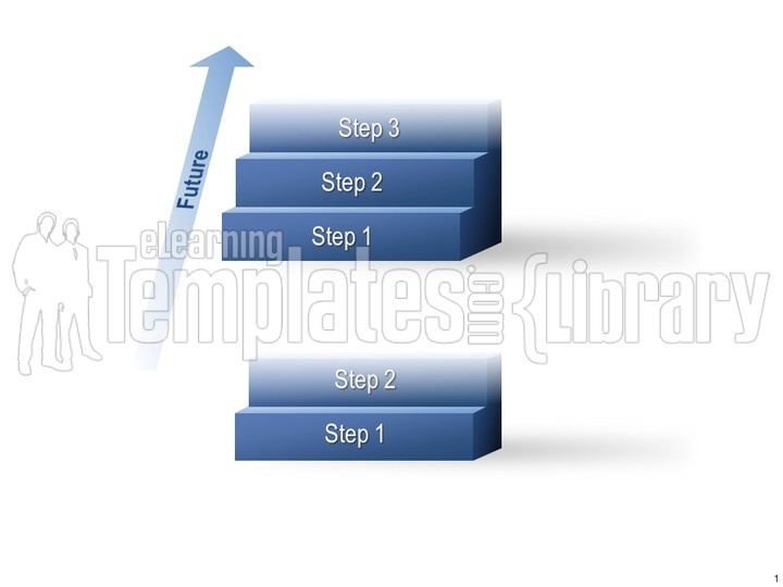 Stair Graphics Graphic for PowerPoint Presentation Templates