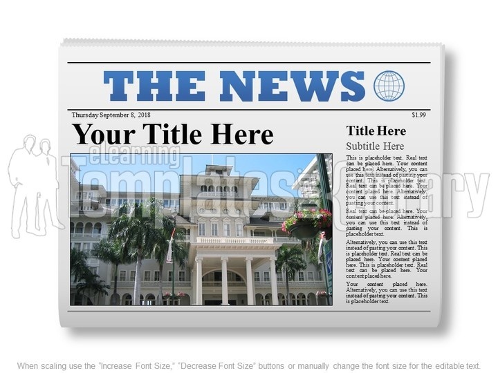 Tear Sheets Graphic for PowerPoint Presentation Templates