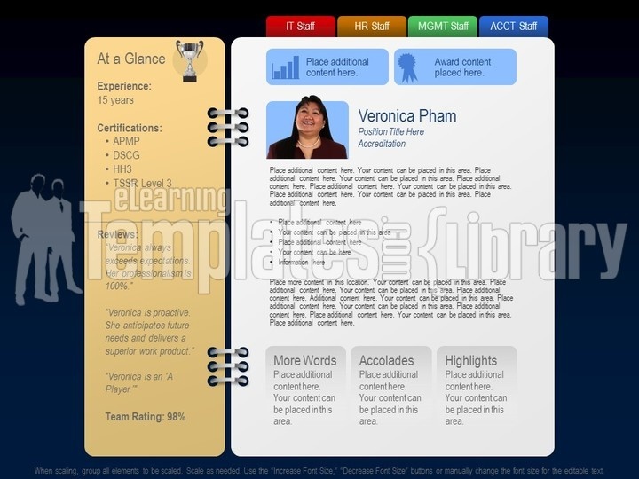 Tear Sheets Graphic for PowerPoint Presentation Templates