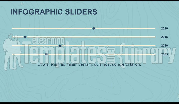 Campfire Style Infographic Sliders - PowerPoint