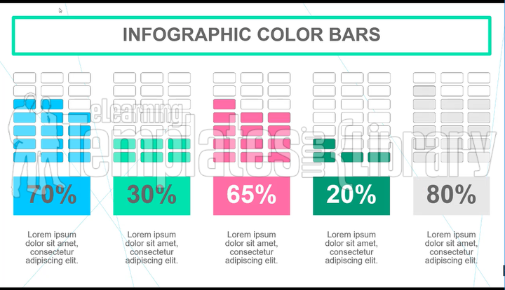 Movemint Style Infographic Color Bars - PowerPoint
