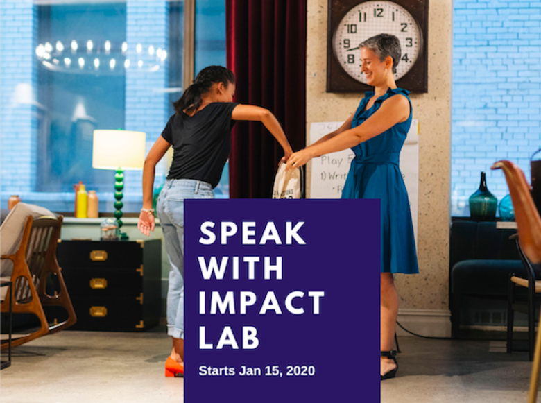 Speak with Impact Lab | Ellevate