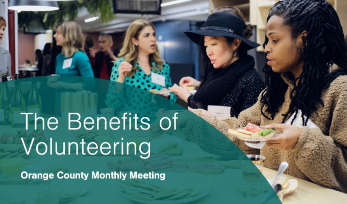 Orange County Monthly Meeting: The Benefits of Volunteering | Ellevate