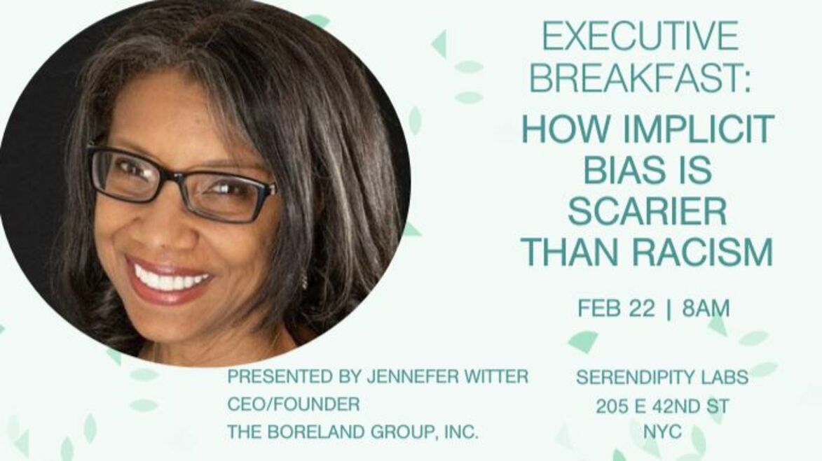 NYC Executive Breakfast: How Implicit Bias is Scarier than Racism | Ellevate
