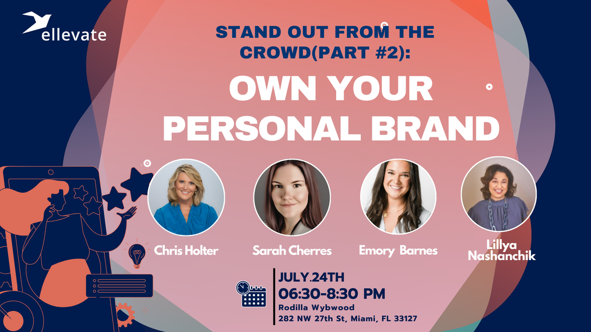 In Person Miami: Stand Out From The Crowd (Part #2): Own Your Personal ...