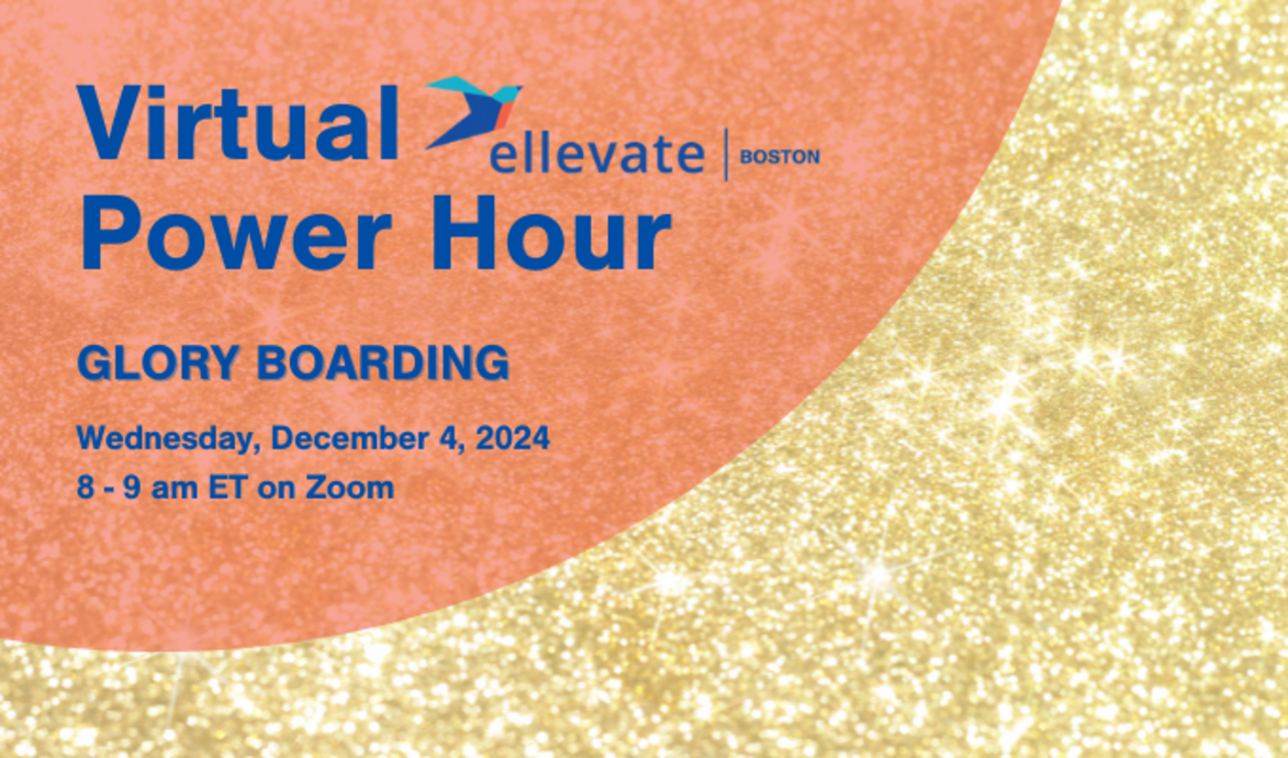 Boston Virtual Morning Power Hour (December) - Glory Boarding | Ellevate