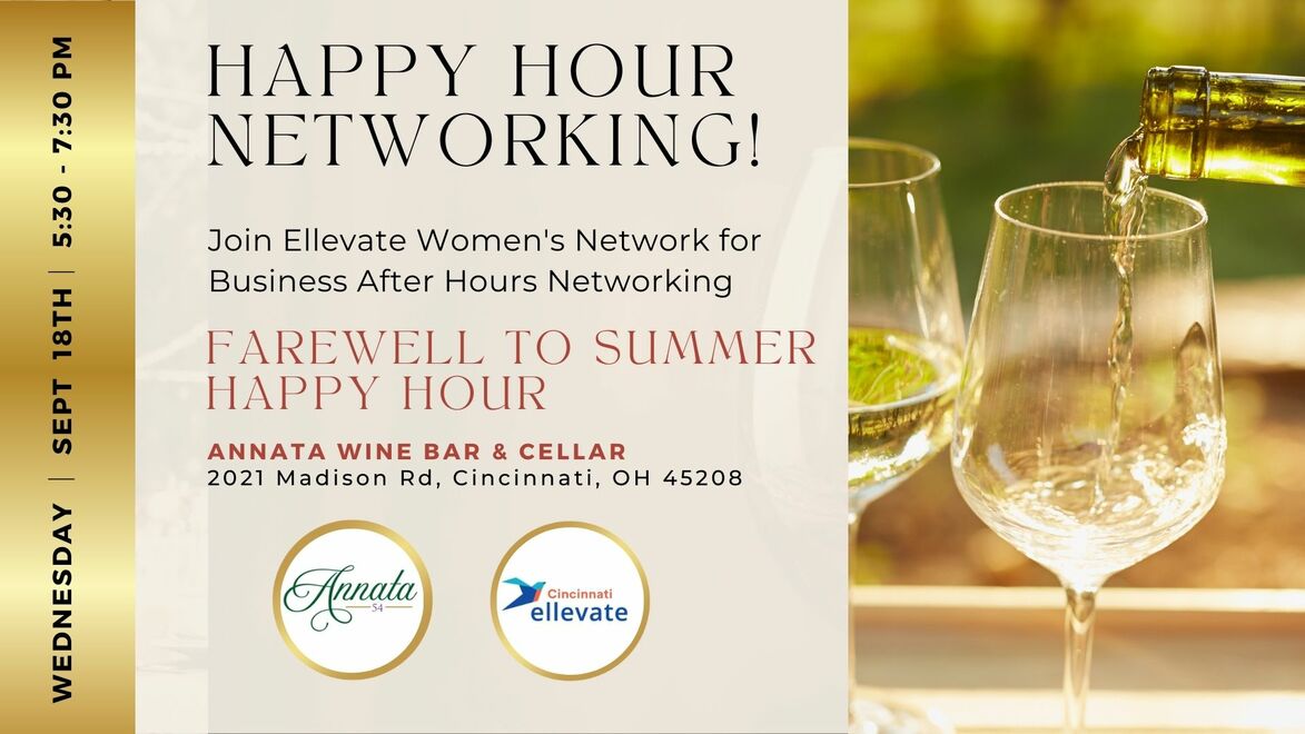 Farewell to Summer Happy Hour | Ellevate