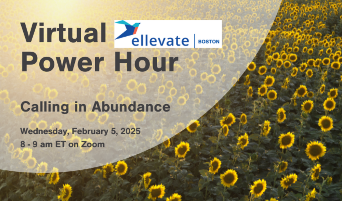 Boston Virtual Morning Power Hour: Calling in Abundance | Ellevate
