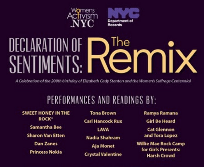 Declaration of Sentiments: The Remix, A Celebration of the 200th ...