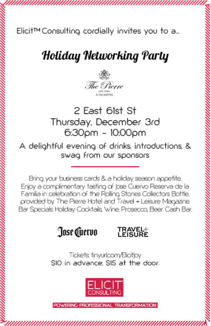 Holiday Networking Party | Ellevate
