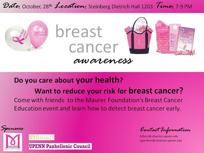 Breast Cancer Education with the Maurer Foundation | Ellevate