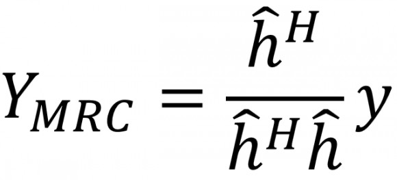 Explanation about MRC behavior when one branch fails to detect the signal