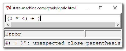 Embedded Toolbox: Programmer's Calculator - Miro Samek