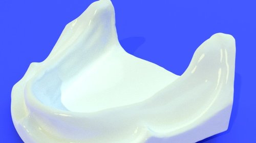 Edentulous mandible Model - Dental, Orthodontic, Maxillofacial ...