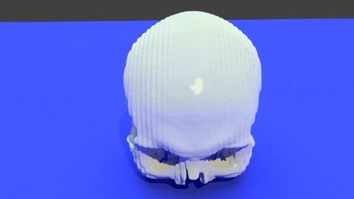 my head - stl file processed - Skull and Face - embodi3D.com