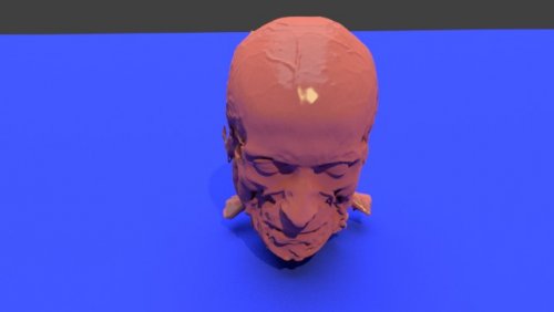 Scans of head and neck - stl file processed - Head and neck muscles ...