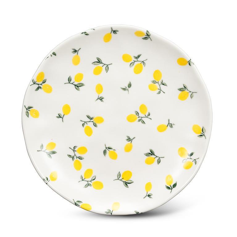 Appy Plate w/Lemons-6"D