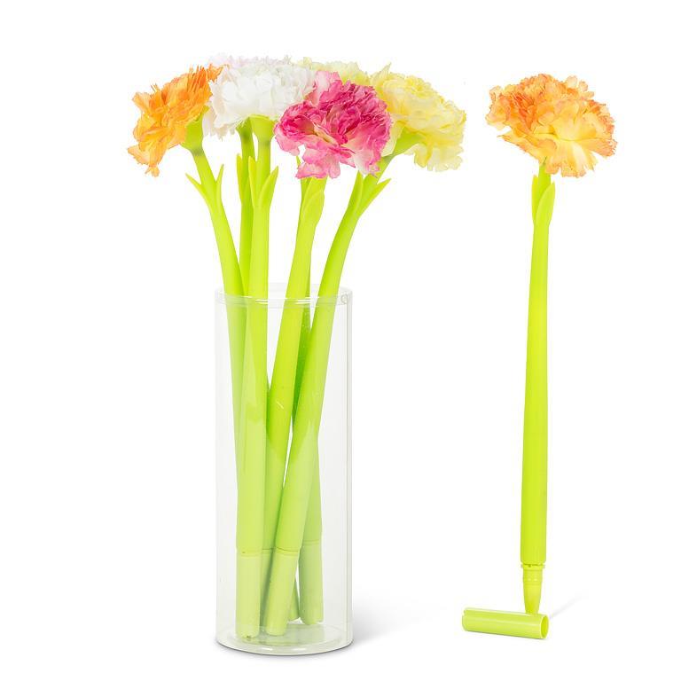 Wobbly Pen w/Carnation-6Asst-9"H