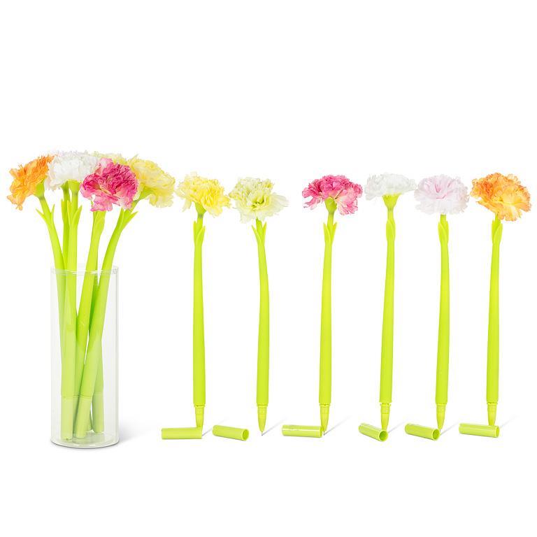 Wobbly Pen w/Carnation-6Asst-9"H