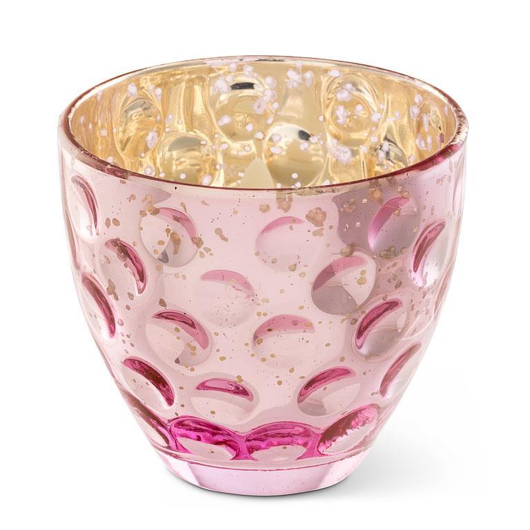 Dimple Tealight Cup-4Asst-3"H
