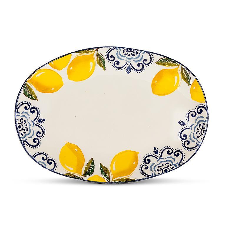Lemon Lg Oval Platter-10x15"L