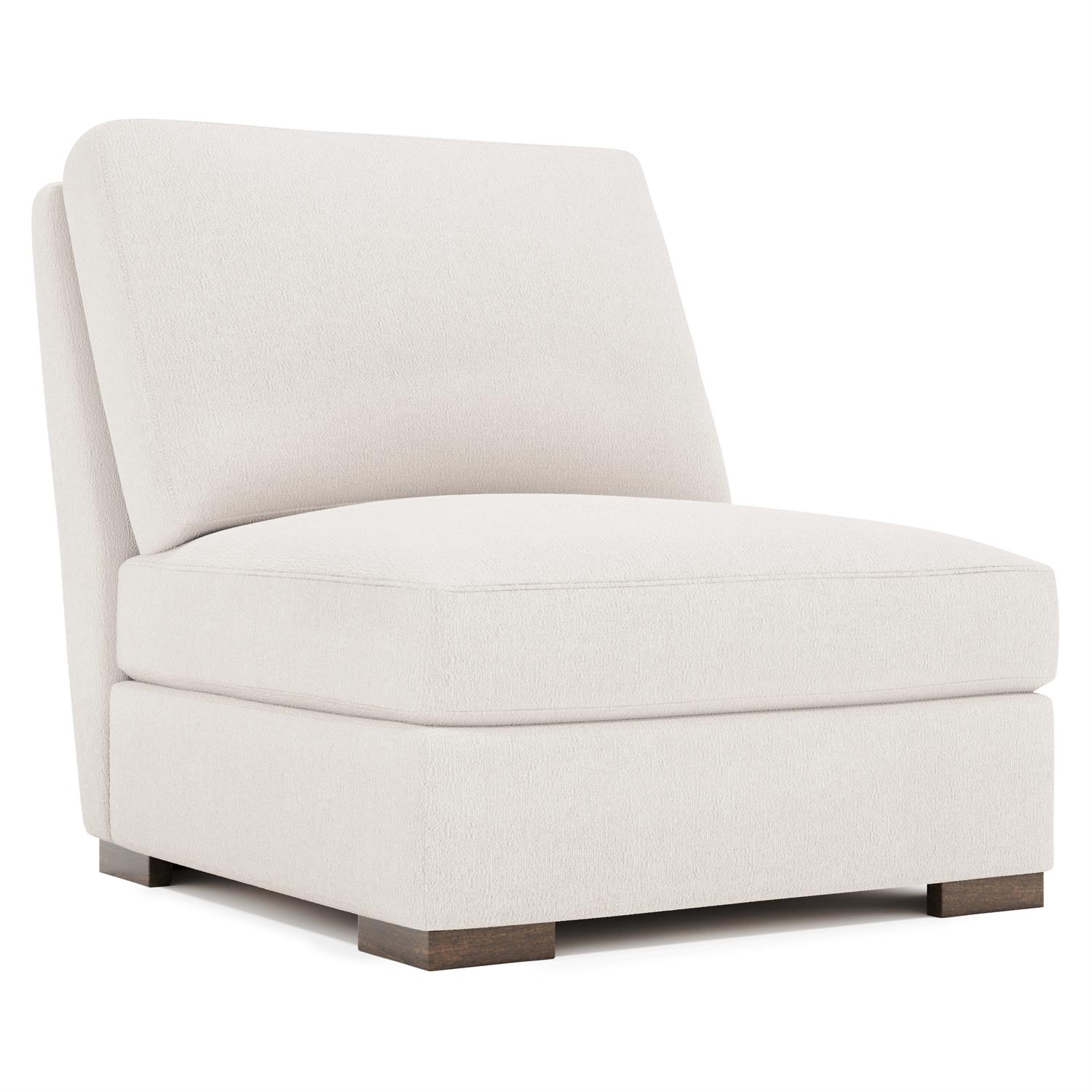 Germain Fabric Armless Chair
