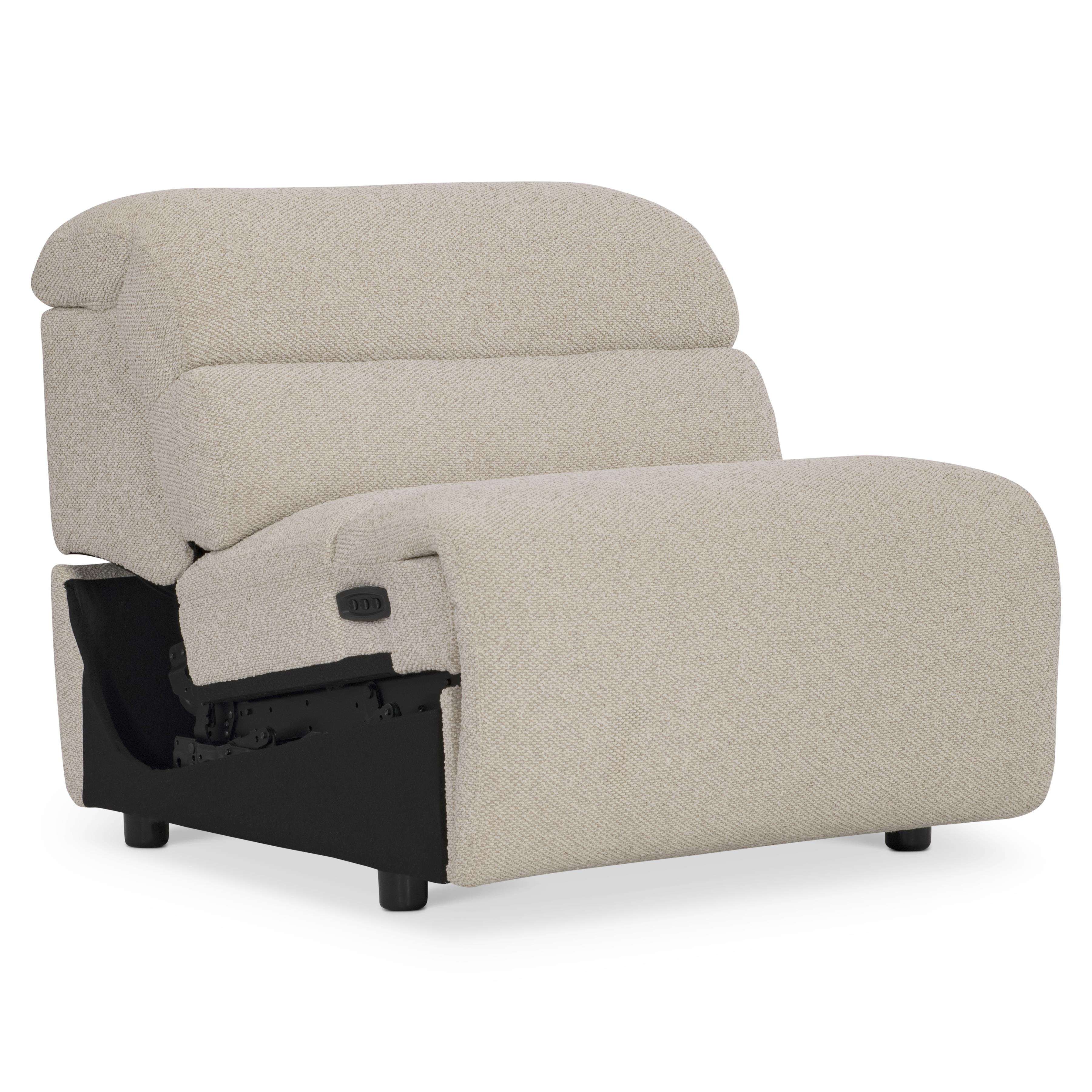 Gio Fabric Armless Power Motion Chair