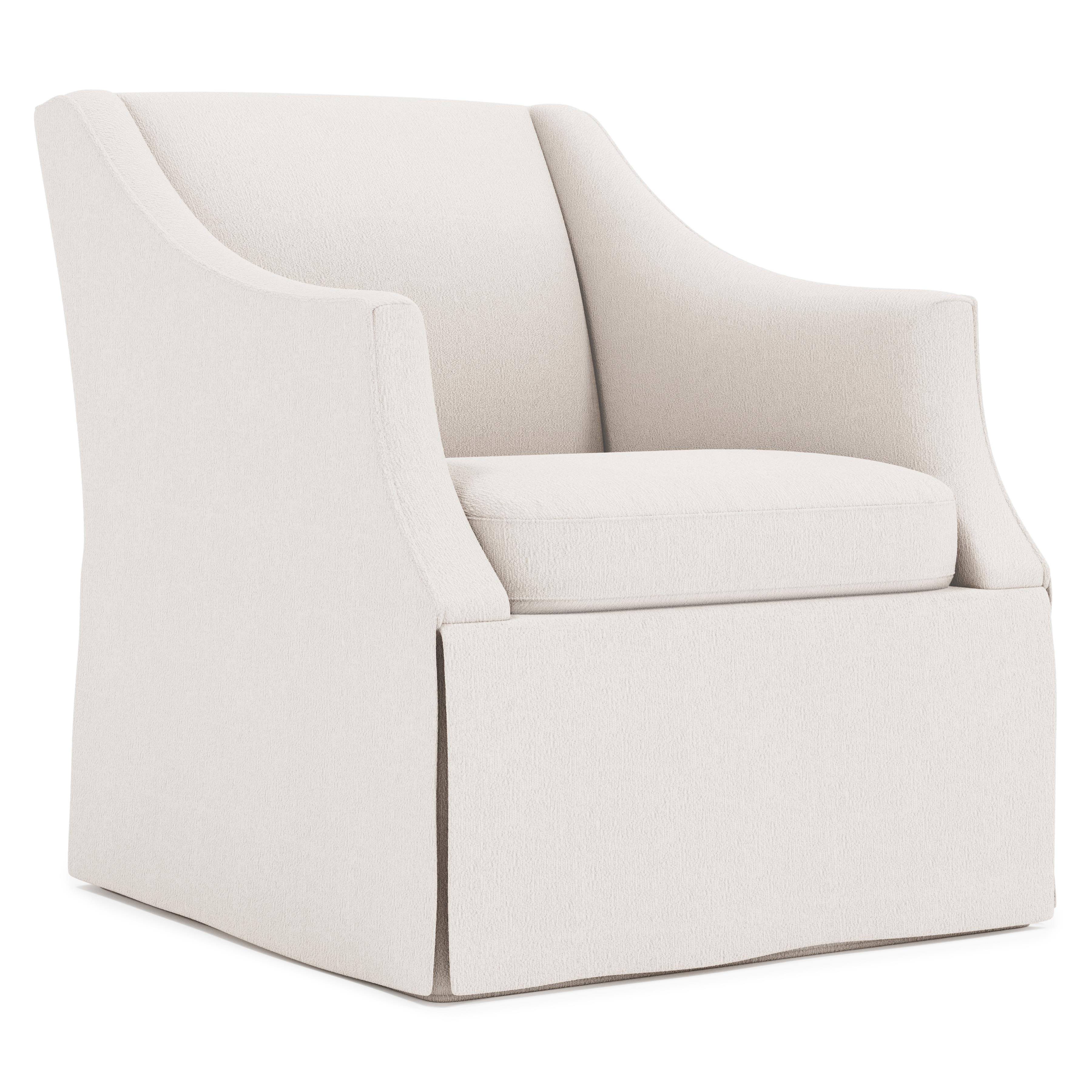 Clayton Fabric Swivel Chair