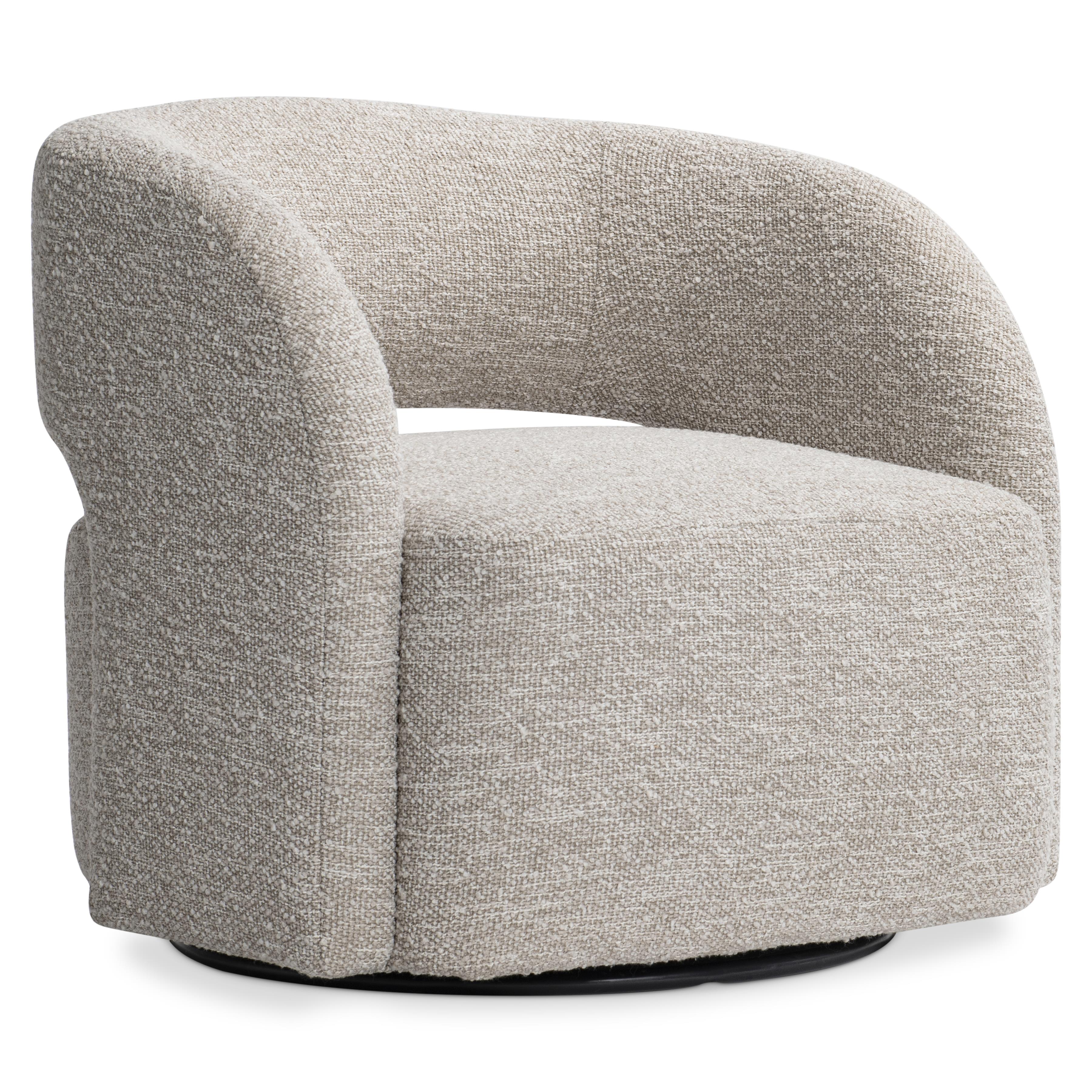 Chloe Fabric Swivel Chair