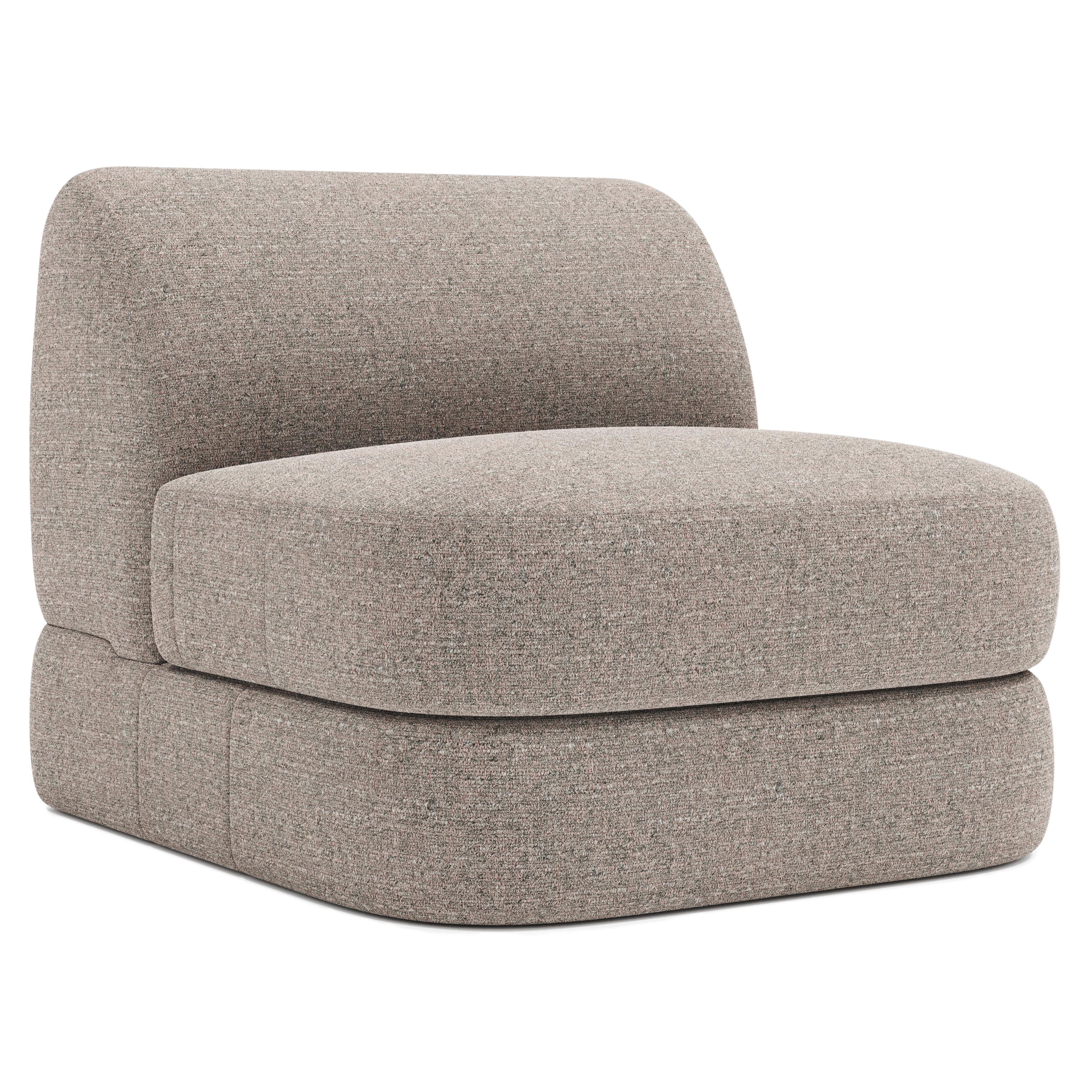 Sylvio Fabric Armless Chair