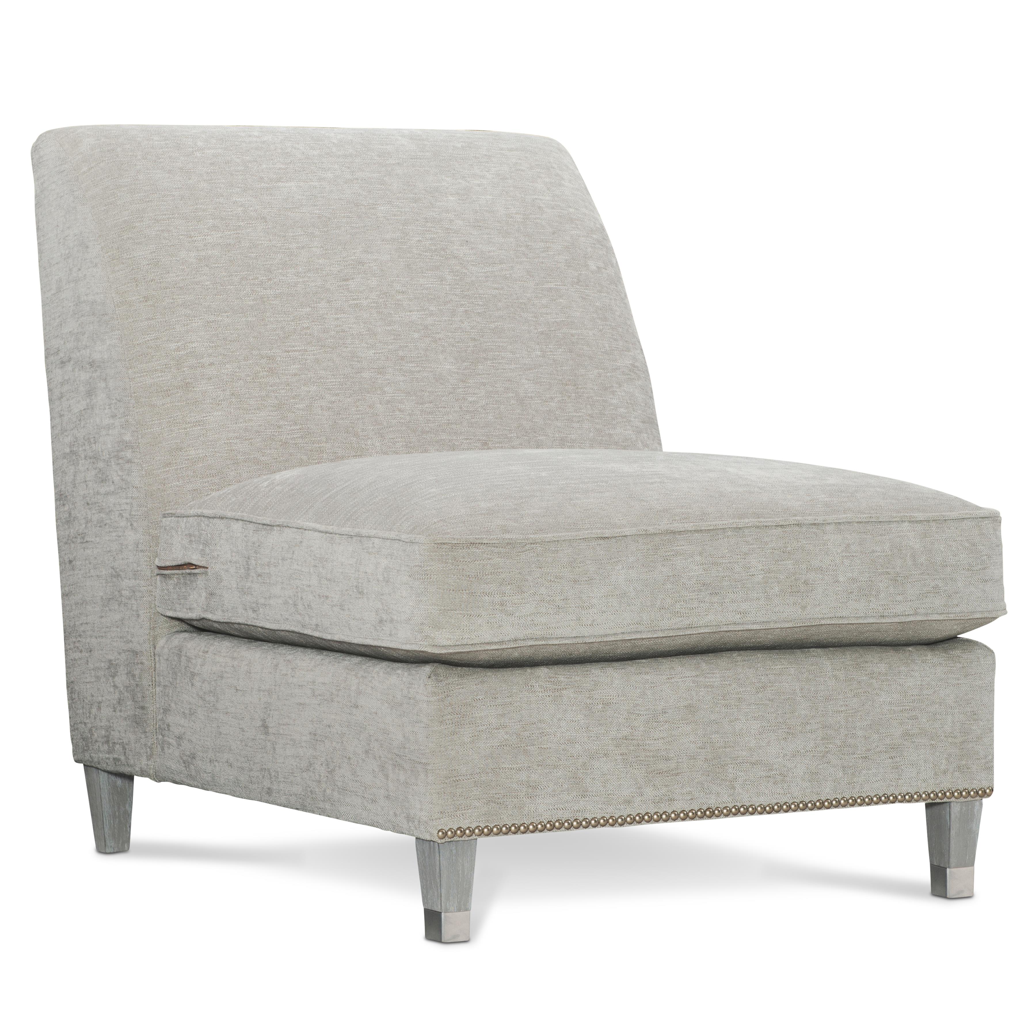 Palisades Fabric Armless Chair