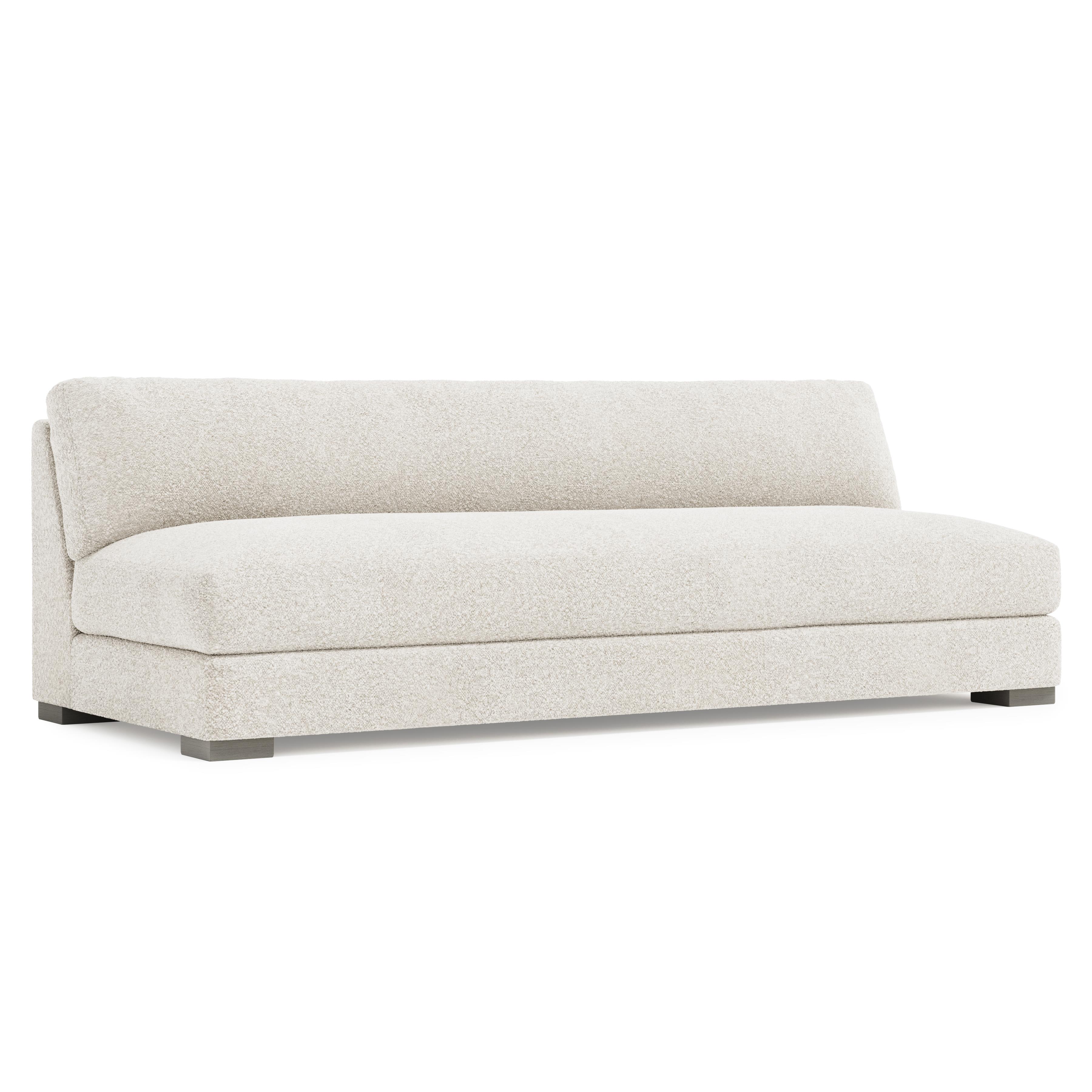 Arles Fabric Sofa Without Pillows