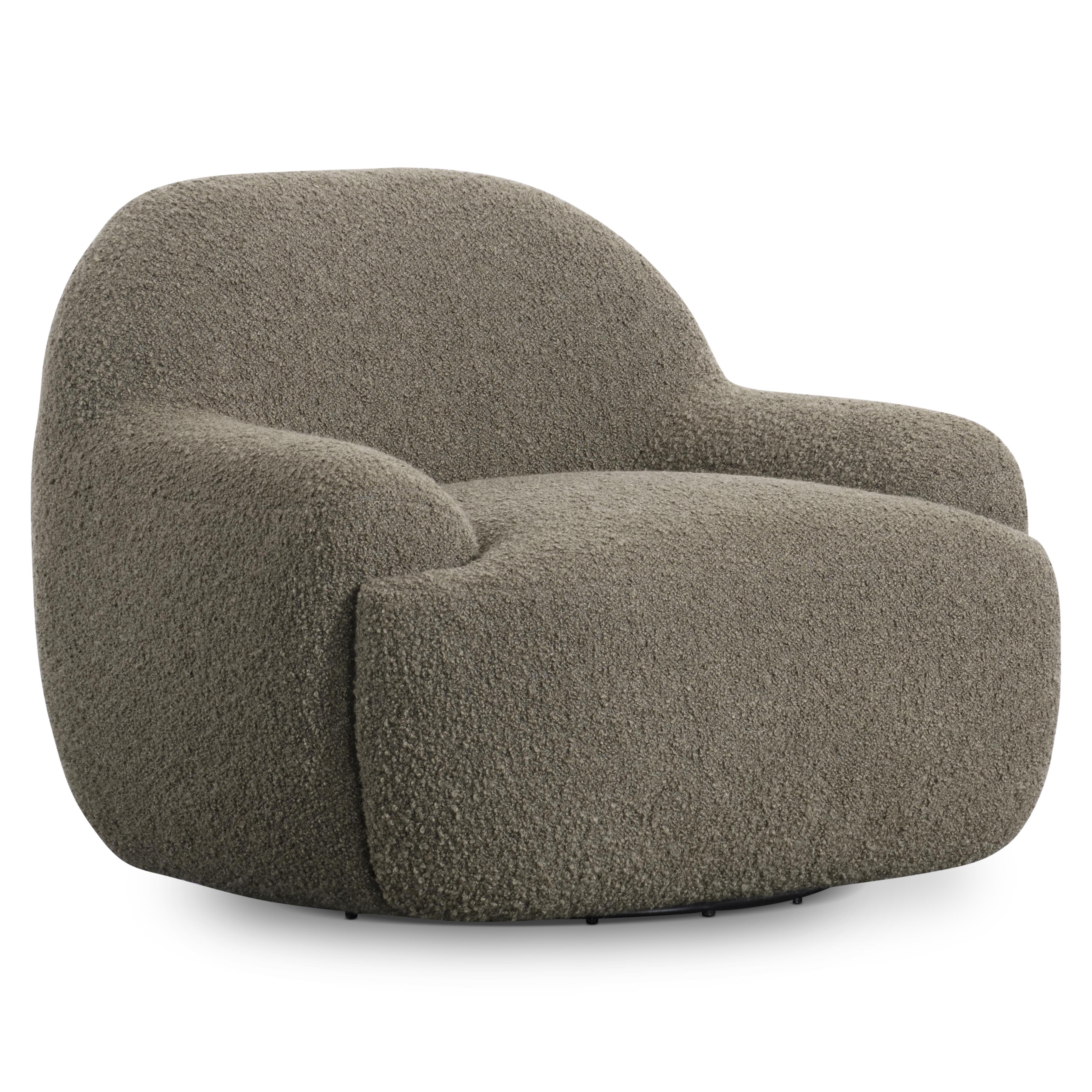 Botero Fabric Swivel Chair