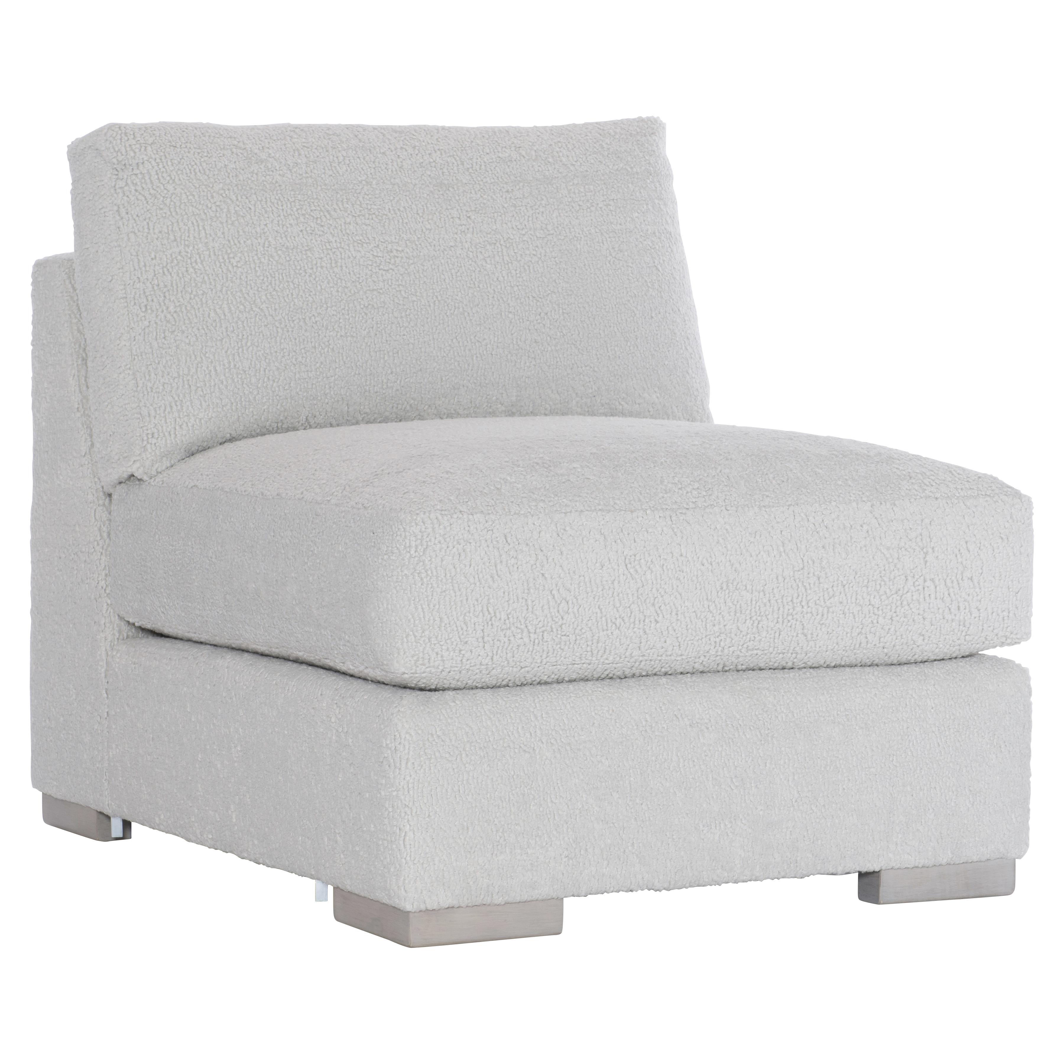 Andie Fabric Armless Chair