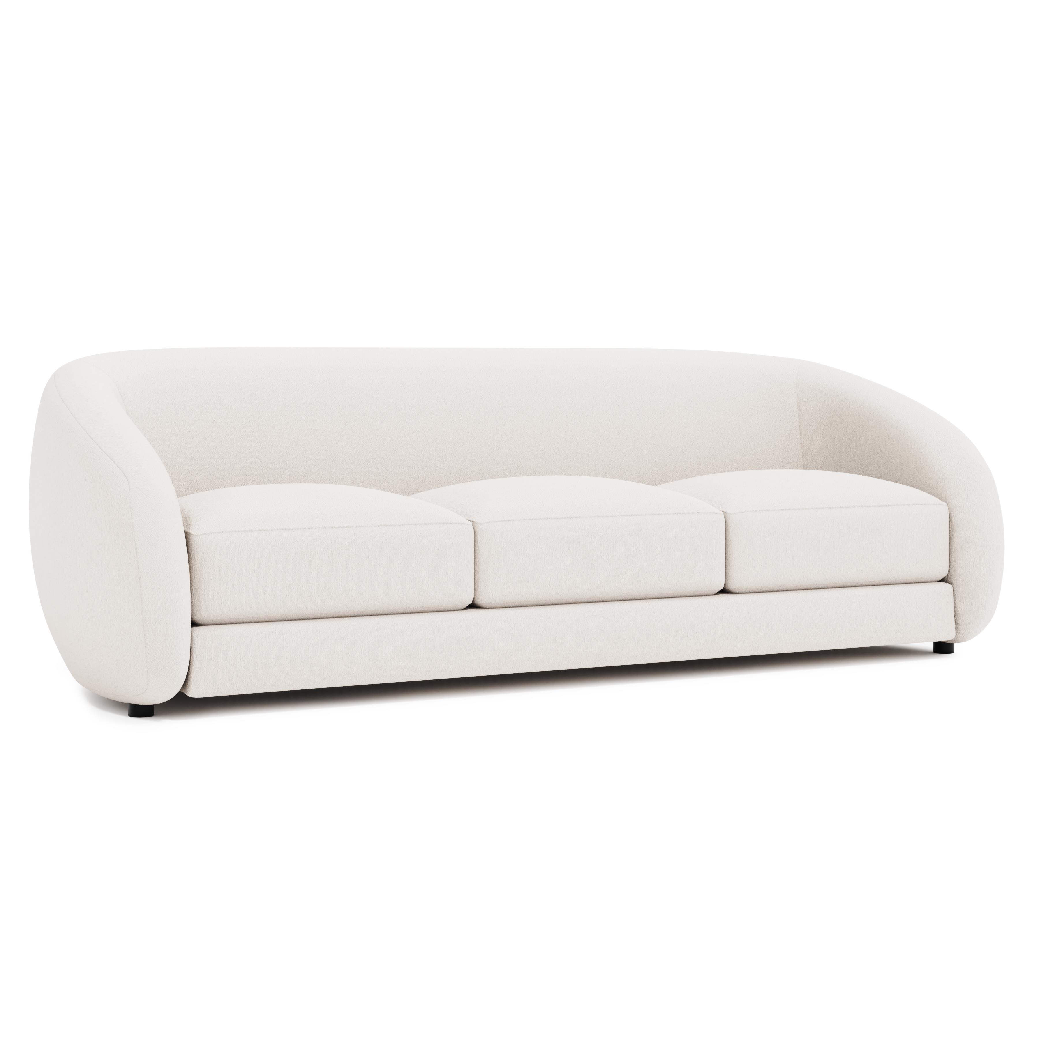 Austen Fabric Sofa Without Pillows