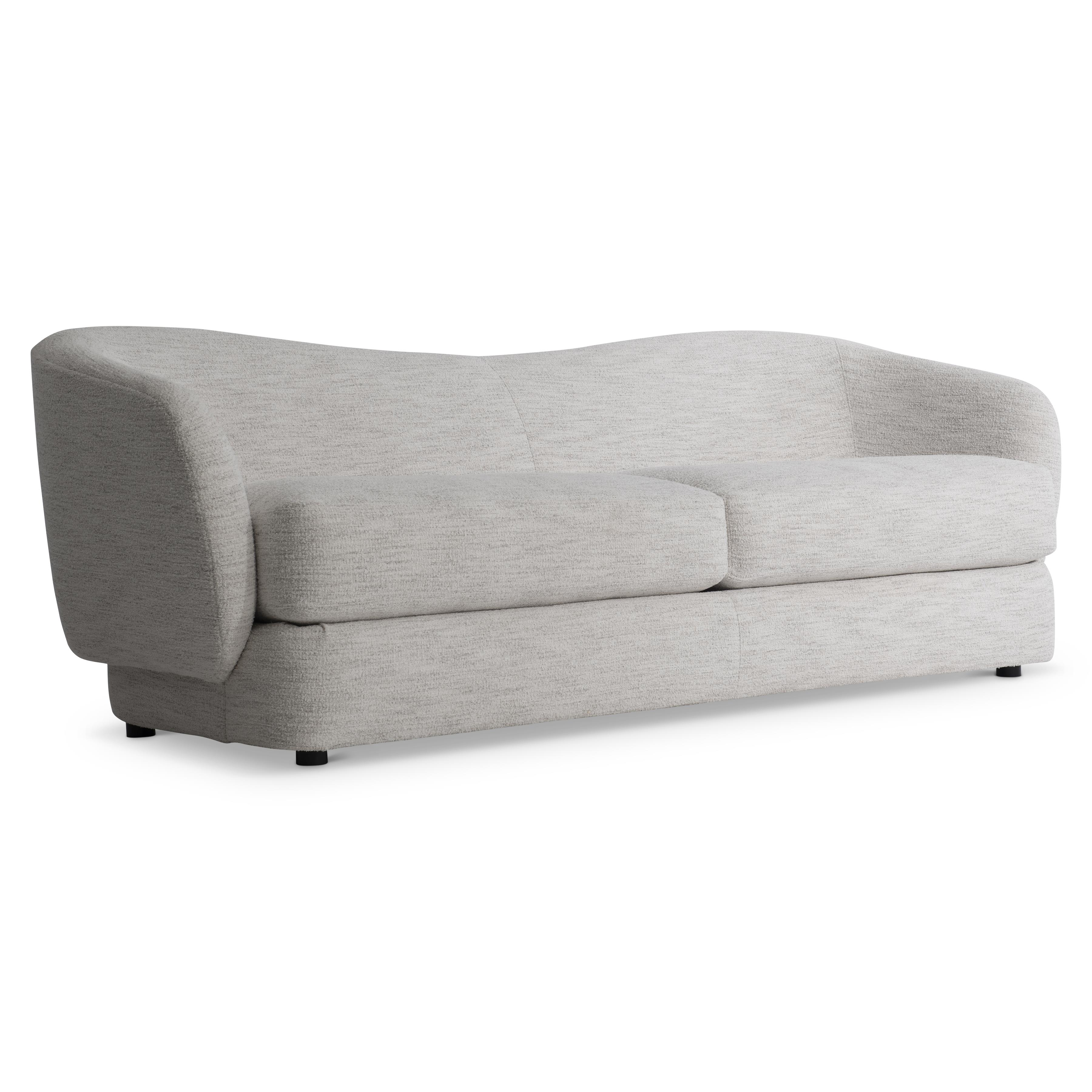 Margot Fabric Sofa Without Pillows
