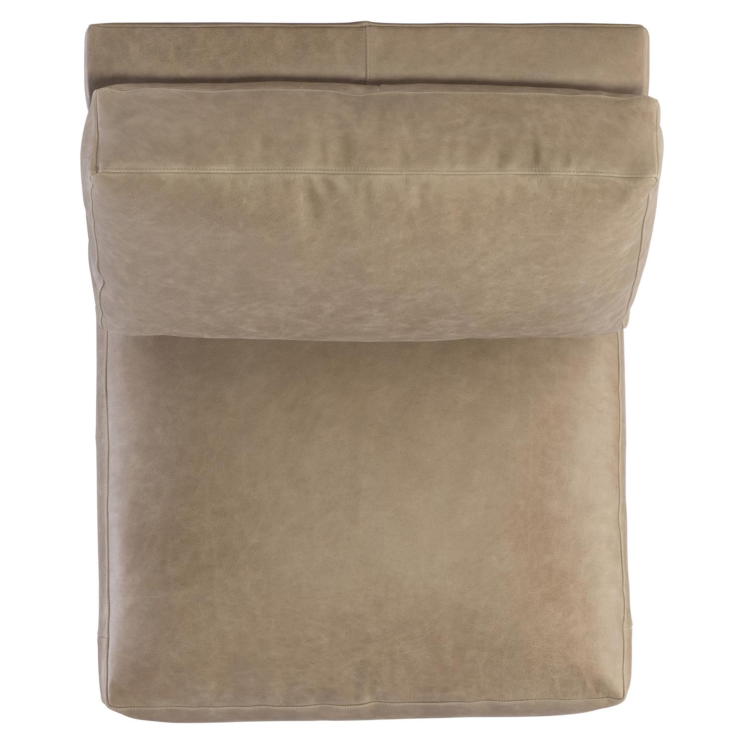 Lars Leather Armless Chair