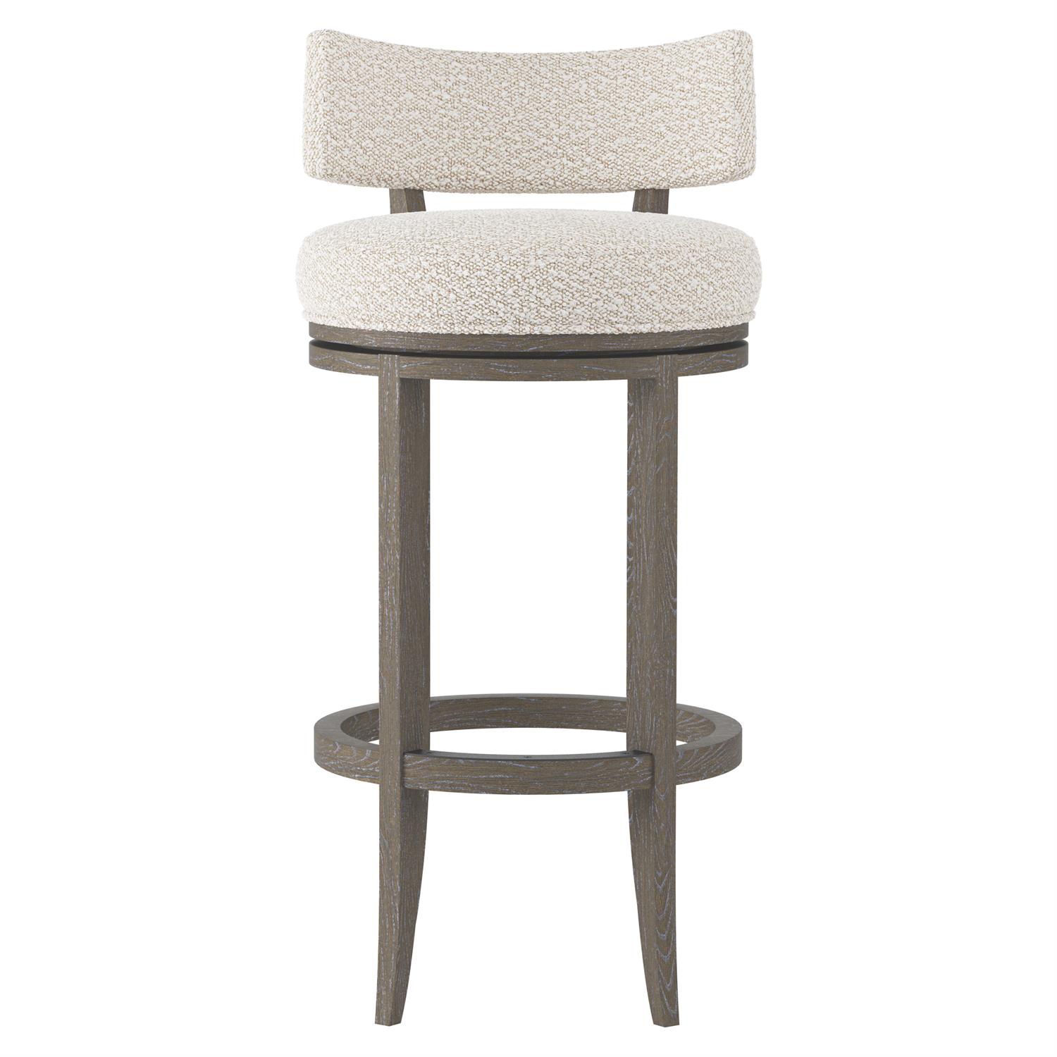 Hirsch Fabric Bar Stool