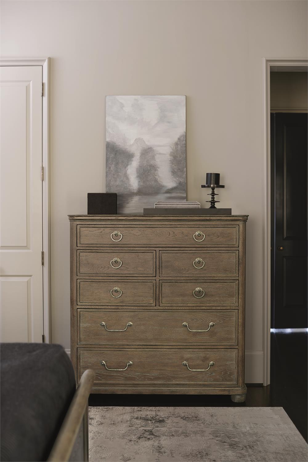 Rustic Patina Tall Drawer Chest