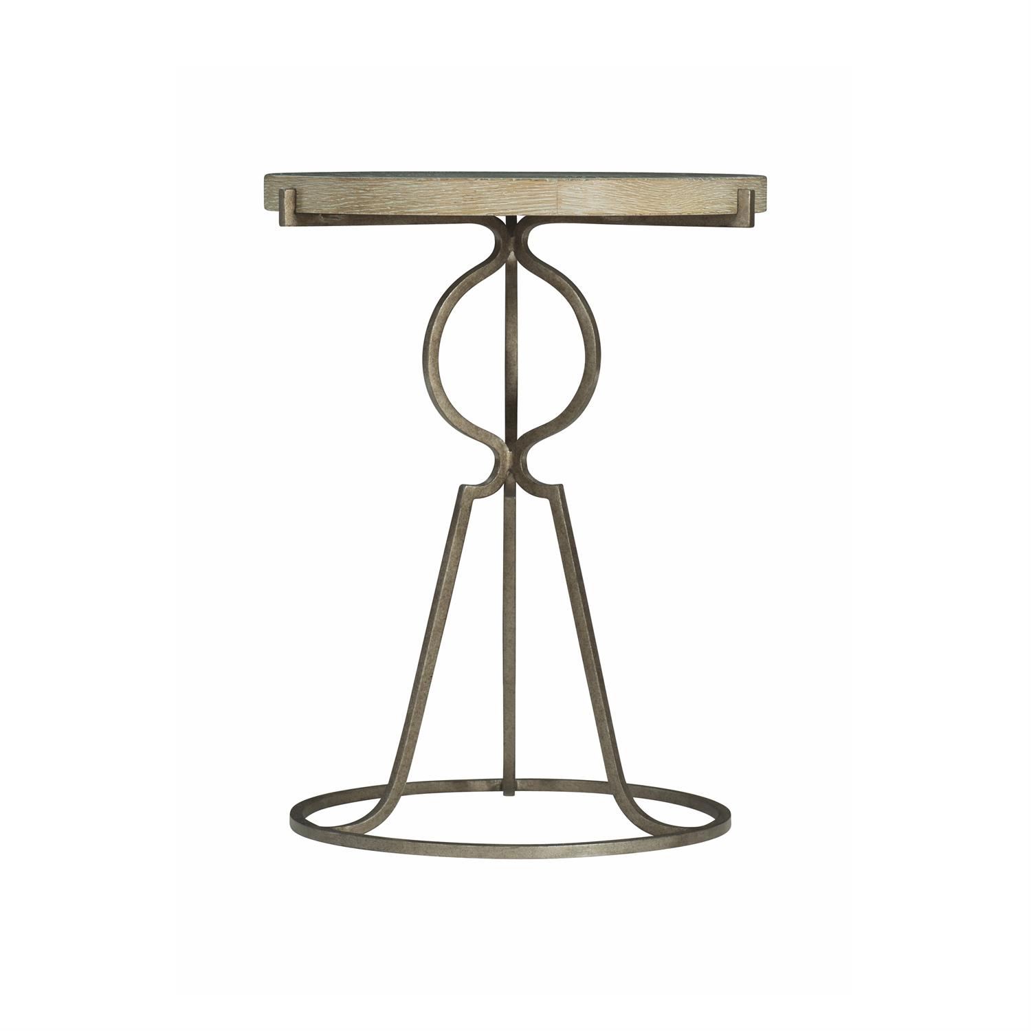 Rustic Patina Accent Table