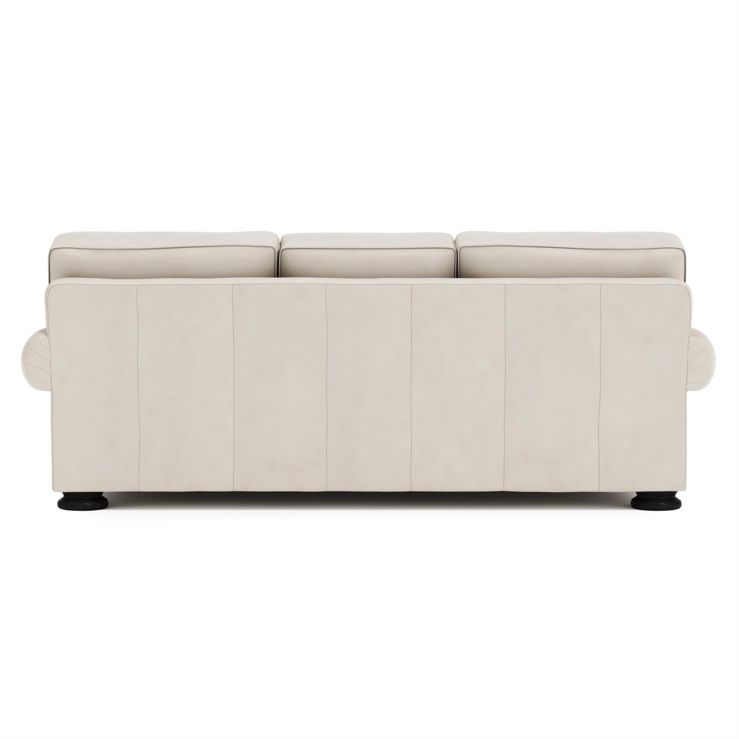 Foster Leather Sofa Without Nails