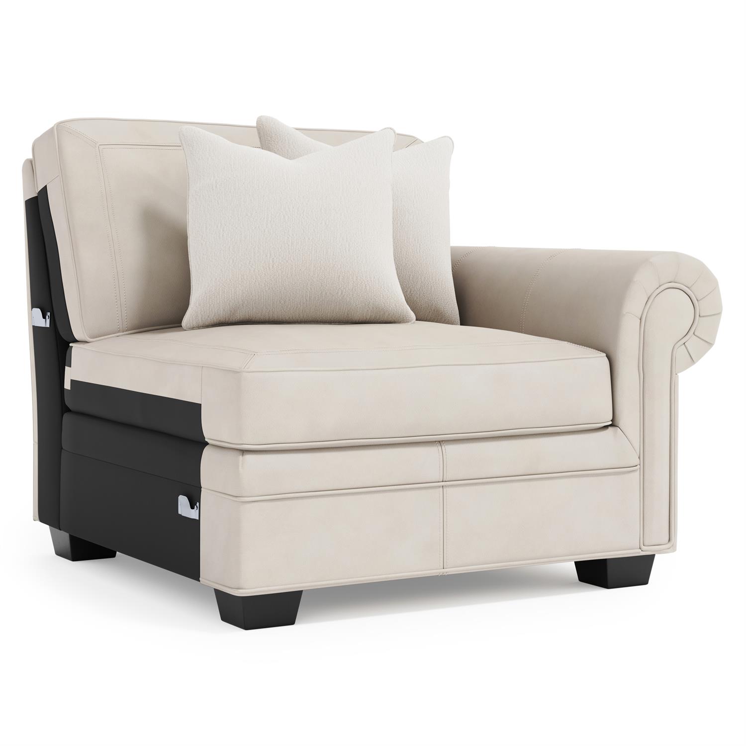 Grandview Leather Right Arm Chair Without Nails