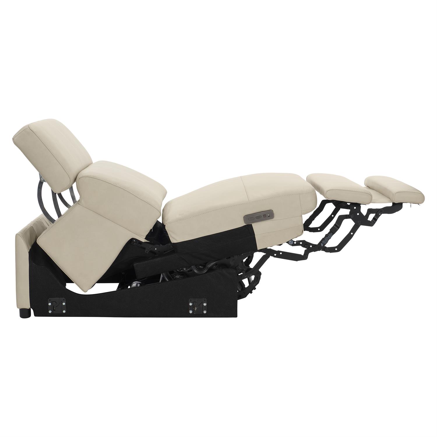 Lioni Leather Armless Power Motion Chair