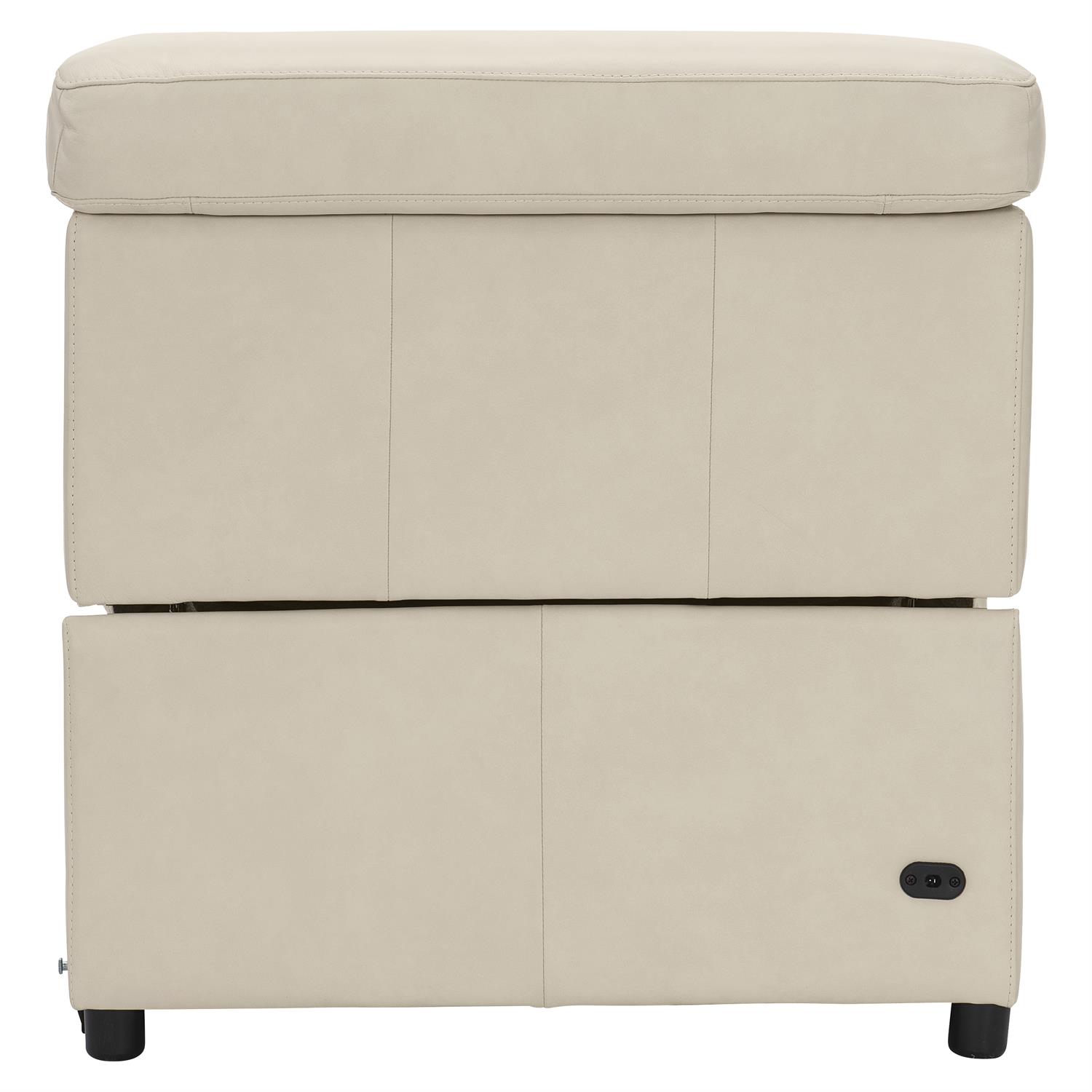 Lioni Leather Armless Power Motion Chair