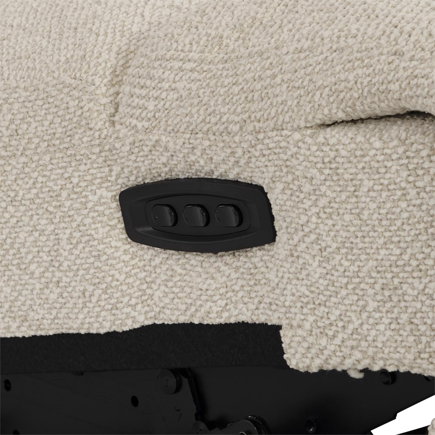 Gio Fabric Armless Power Motion Chair